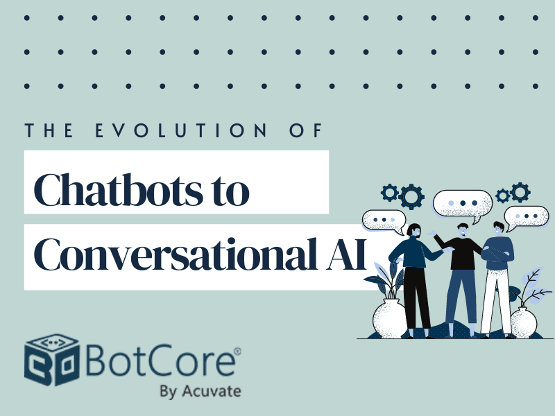 The Evolution of Chatbots to Conversational AI - BotCore The Evolution of Chatbots to Conversational AI - BotCore